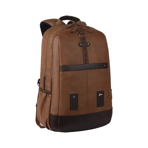 Gear Classic Anti Theft Faux Leather 31L (Tan-Brown) – Gear Bags | Gear ...